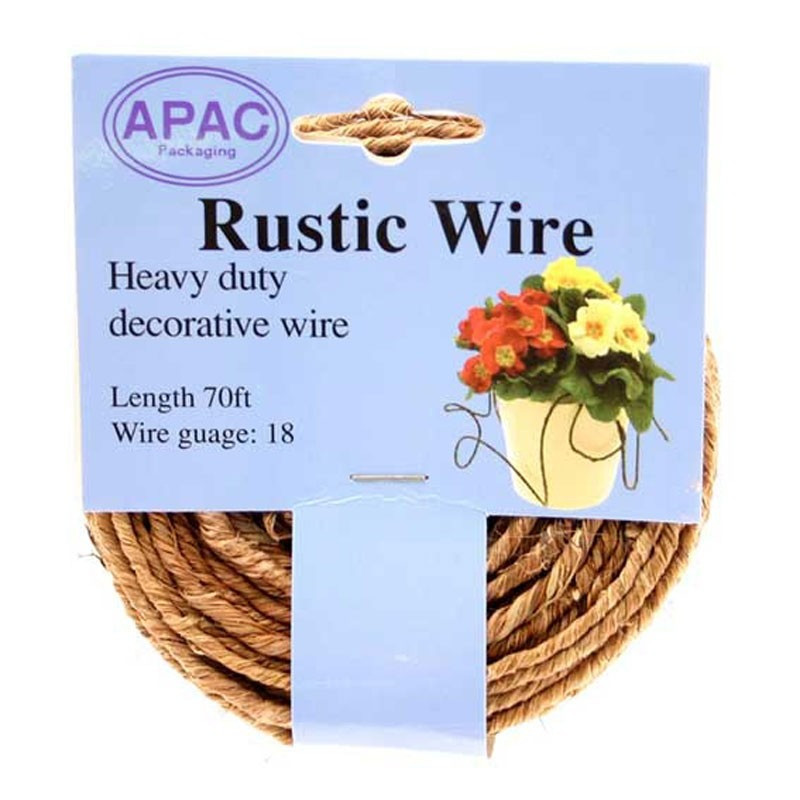 Brown Rustic Wire