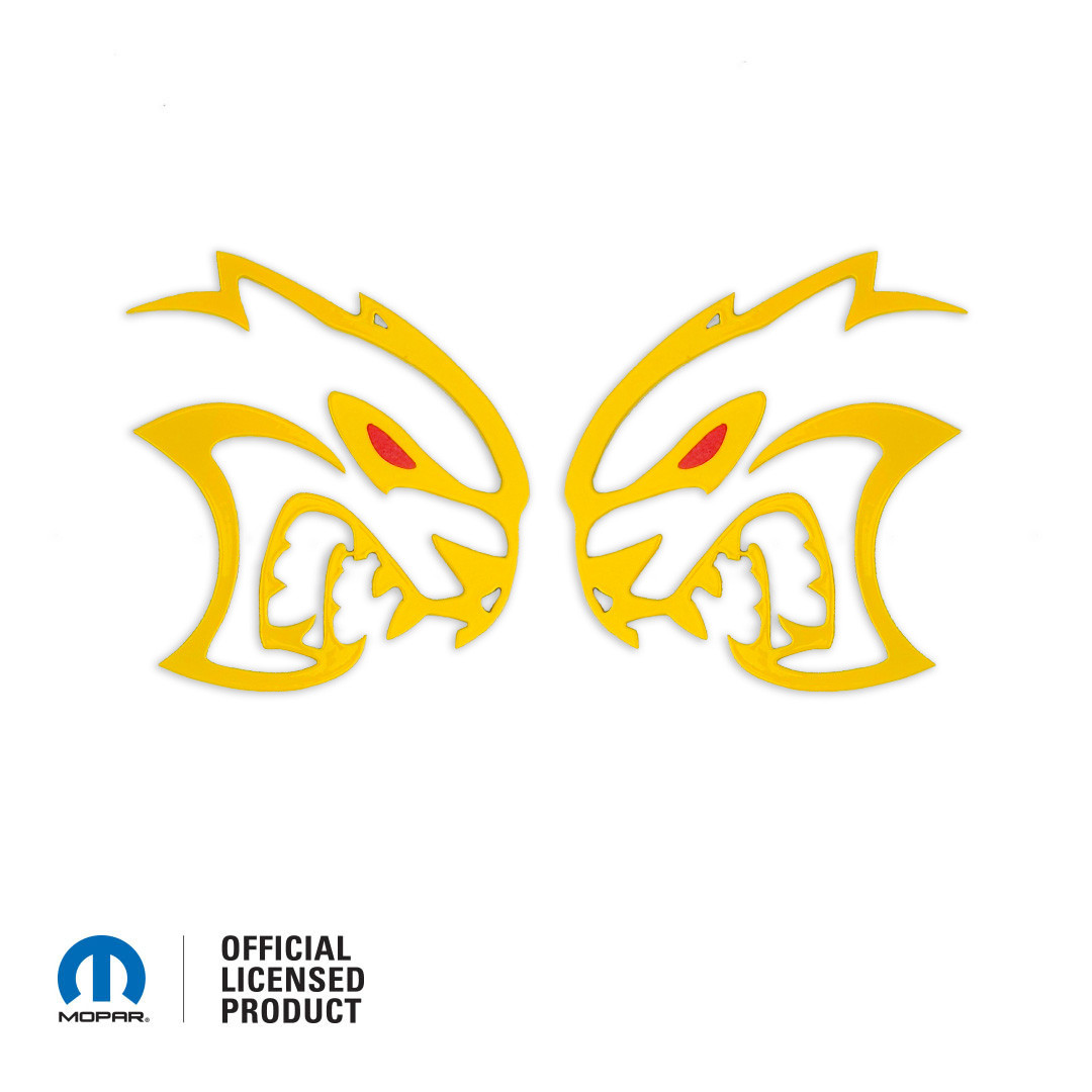 *In Stock* PY4 Yellow Jacket 3" 2015-up Hellcat Redeye Cutout Badge ...