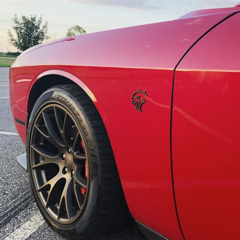 2015-up Hellcat Cutout Badges - American Brother Designs