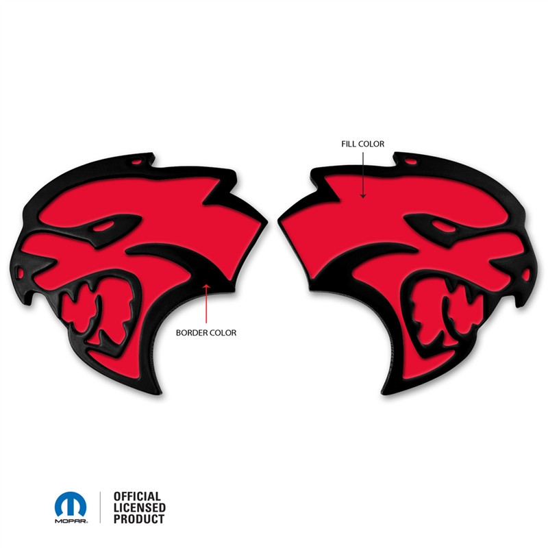 2015-up Hellcat Side Badges - American Brother Designs