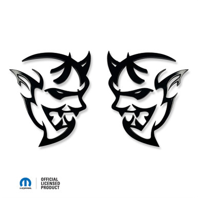 Demon Cutout Badges - American Brother Designs