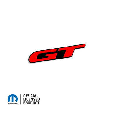 Dodge Challenger Acrylic GT Badge (2 color) - American Brother Designs
