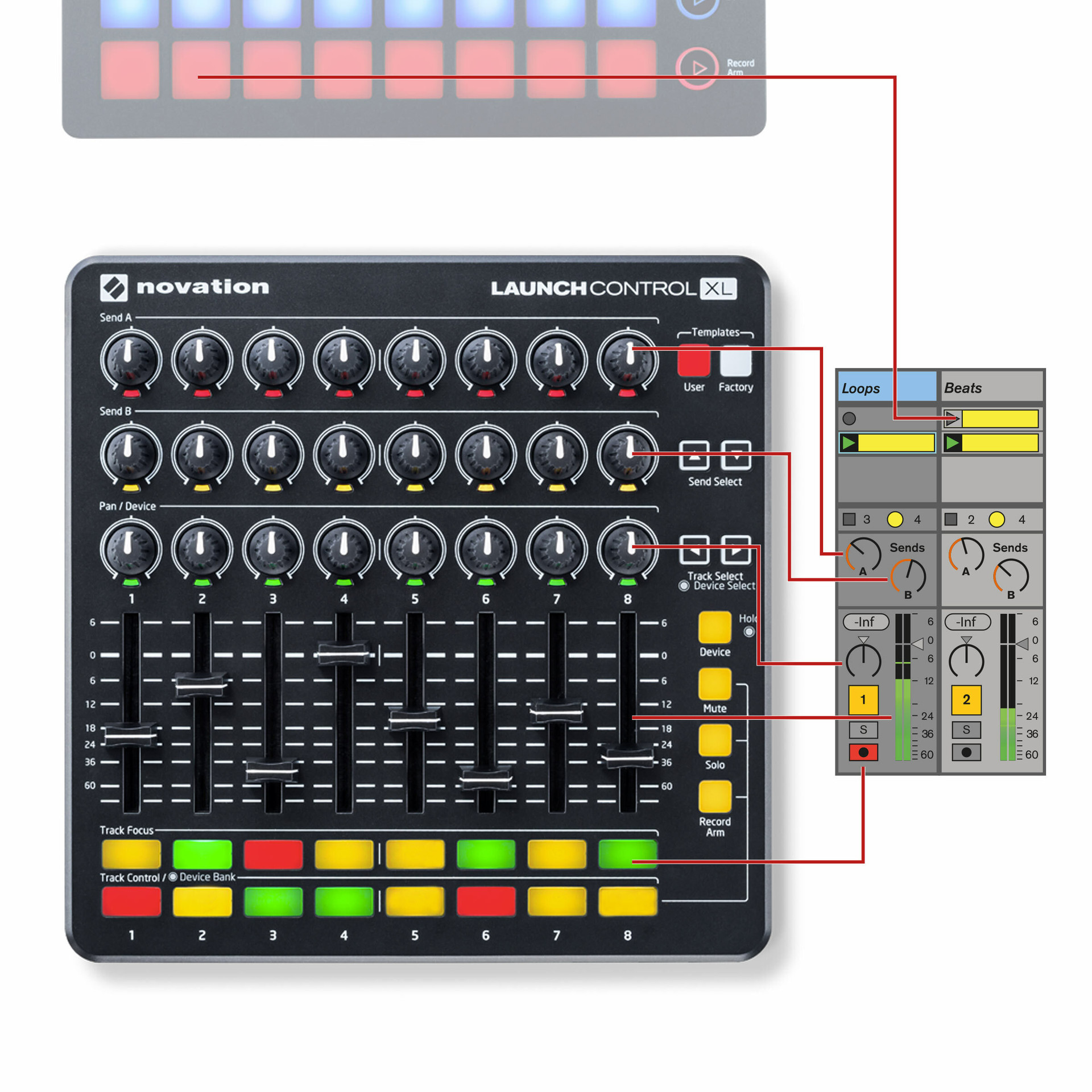 Launch Control XL MK2 | Novation