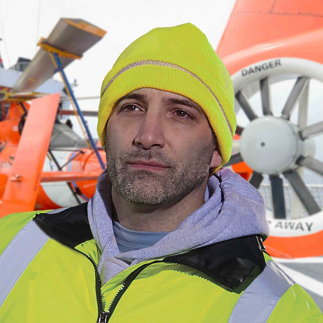 Safety at Sea Day-Glo Sailing Beanie - The Pirates Lair Store