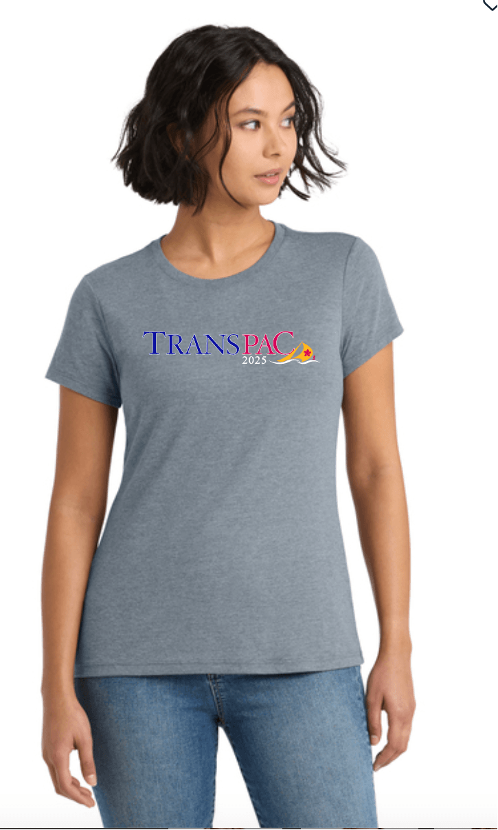 Transpac 2025 Women's Perfect Tri Cotton Tee - The Pirates Lair Store