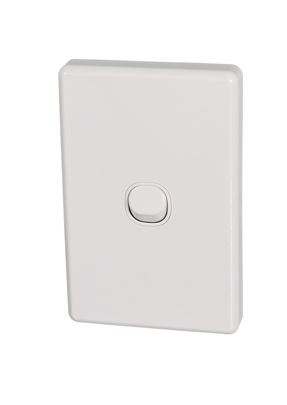 1 Gang Single light switch CLASSIC Vertical - Electric Direct