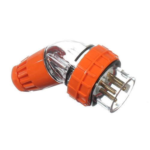 10 Amp 4 Pin ANGLED plug IP66 - Electric Direct