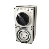 32 Amp 3 Pin Socket Single Phase - Electric Direct