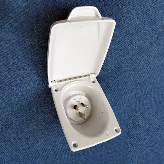 RV 15 amp Inlet for caravan trailers - Electric Direct