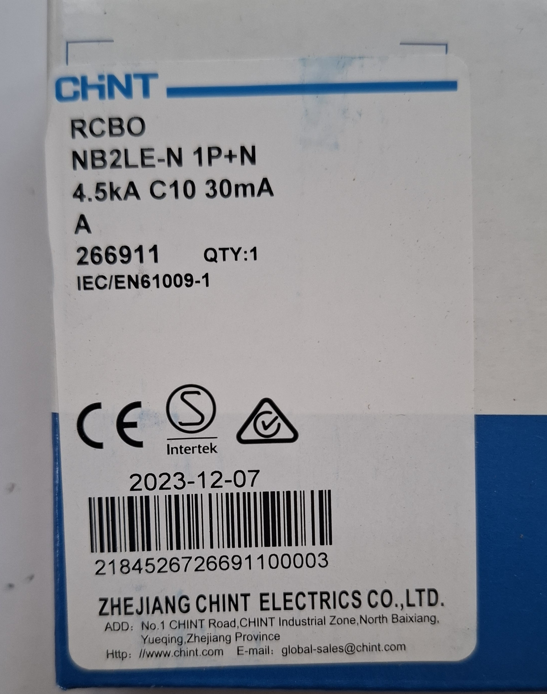 Chint Products - Electric Direct