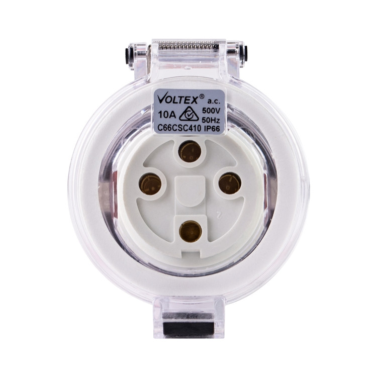 Industrial Plugs & Sockets - 4 Pin Socket - Electric Direct