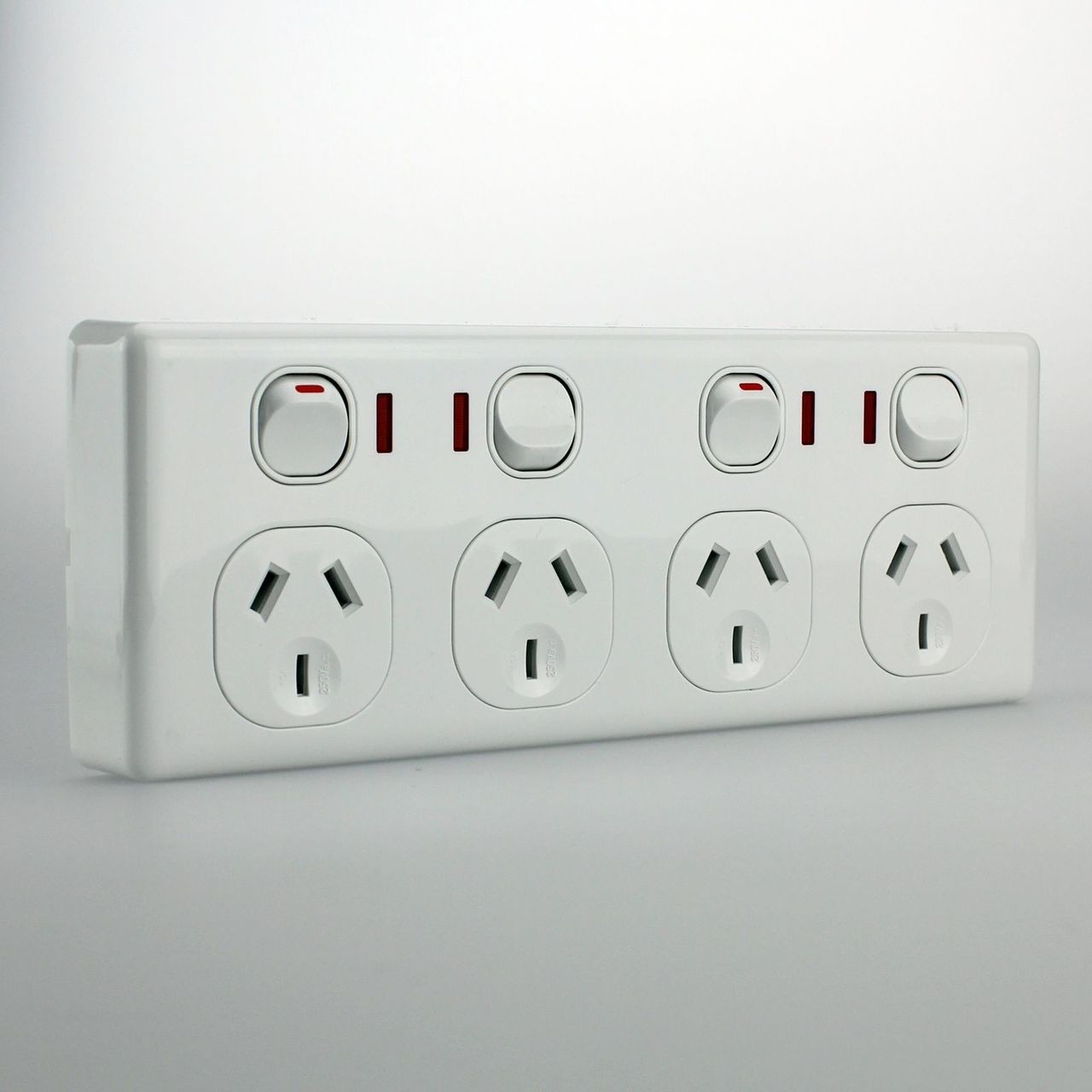 20 amp Single Power Point GPO Outlet Electrical 240v 3 Pin Socket ...