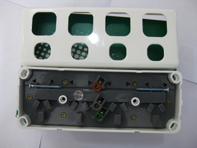 10 Amp Quad Power Point 4 Gang Socket Outlet 10A SAA GPO - Electric Direct