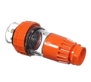 32 Amp 3 Pin Straight Plug IP66 - Electric Direct