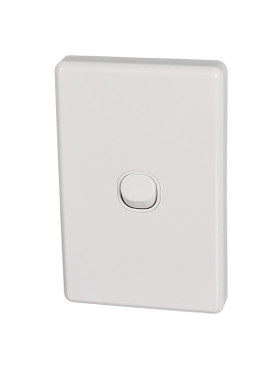 1 Gang Single light switch CLASSIC Vertical - Electric Direct