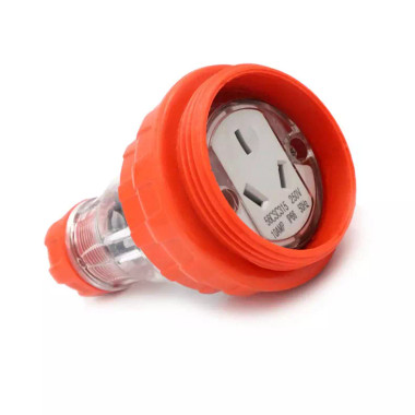 10 amp 3 Pin SOCKET Straight IP66 - Electric Direct