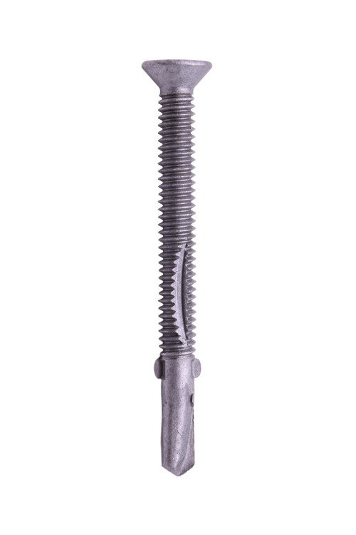 4RT234 - 1/4"-20 x 2-3/4 Flat Head Torx Tek Screw #4 Point with Wings ...