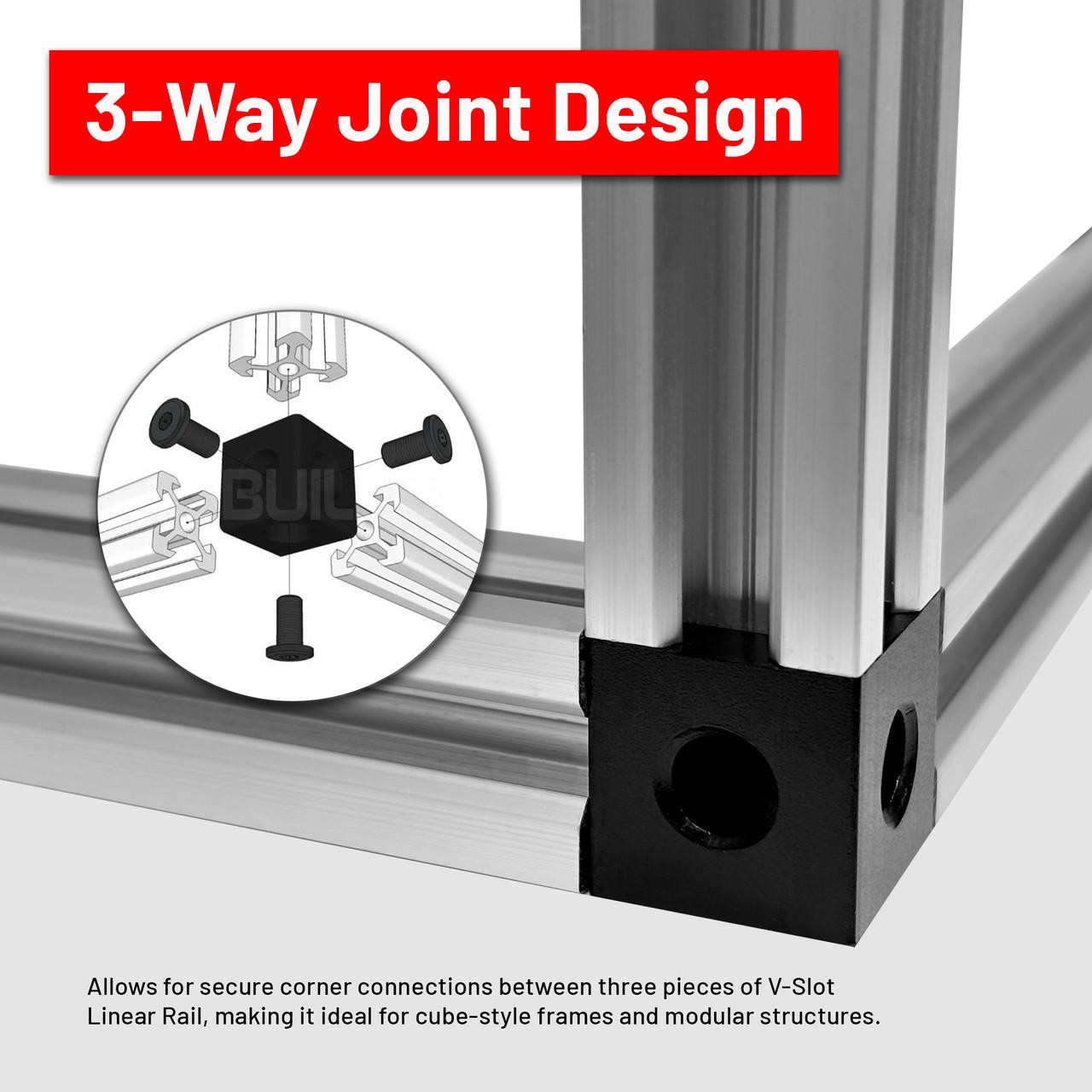 Cube Corner Connector - OpenBuilds
