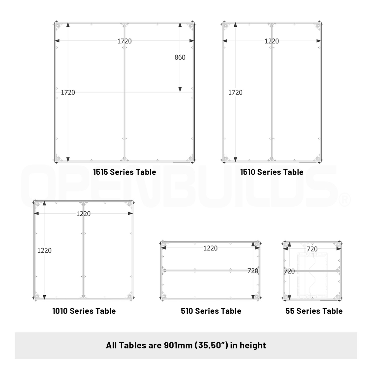 3D Printer, Laser & CNC Machine Tables