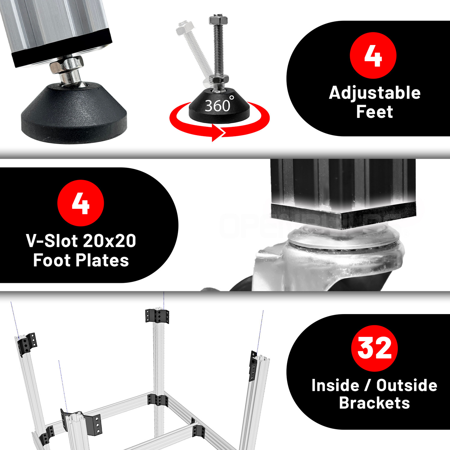 Table Hardware Kit - OpenBuilds