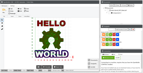 Electronics & Software - Software - CAM Software - OpenBuilds