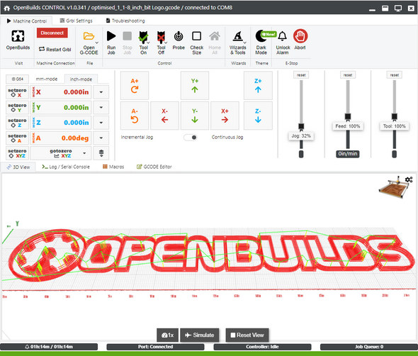 Electronics & Software - Software - CNC CONTROL Software - OpenBuilds