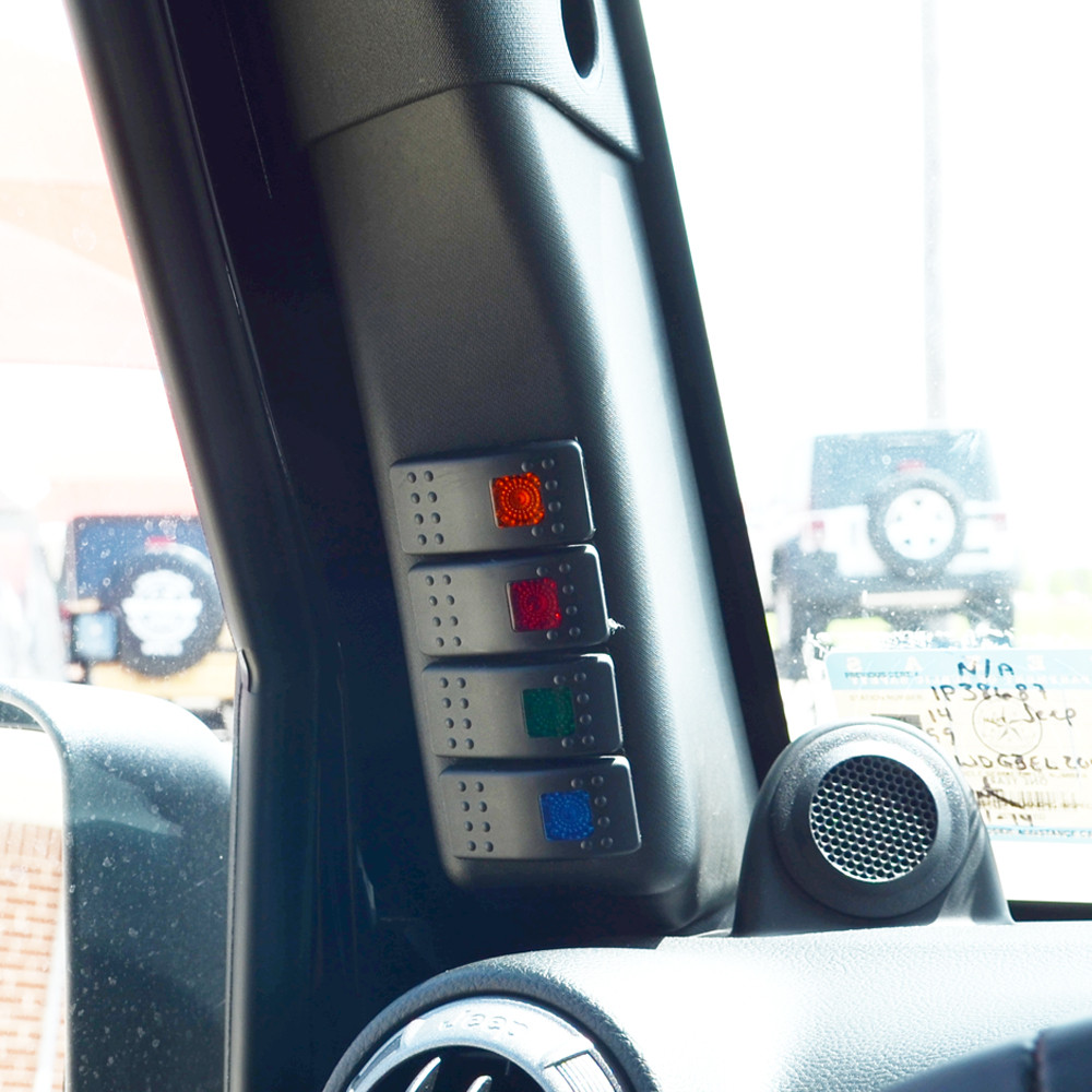 Jeep Wrangler Rocker Switches – BLKMTN