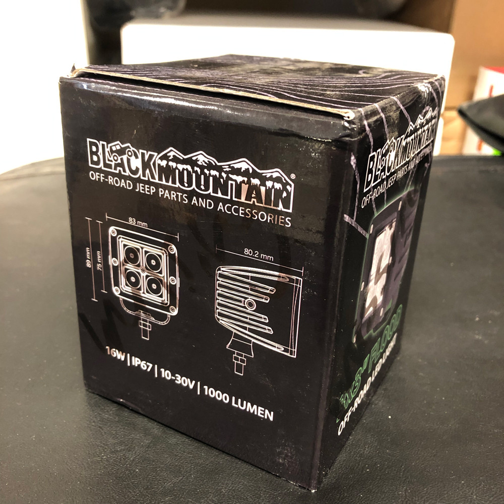 3x3 LED Spot Light – BLKMTN