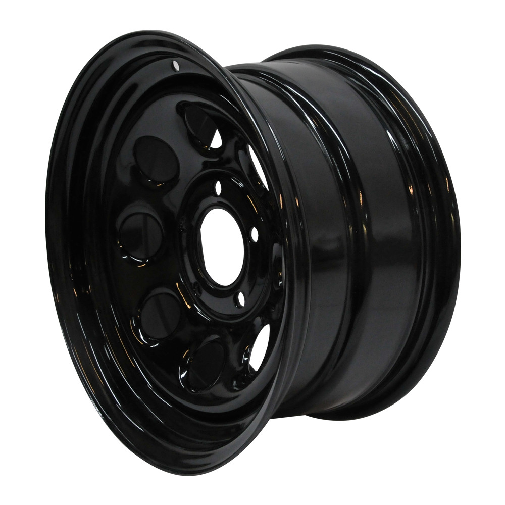 Jeep Wrangler 16x8" Steel Rock Wheel (Black) – BLKMTN