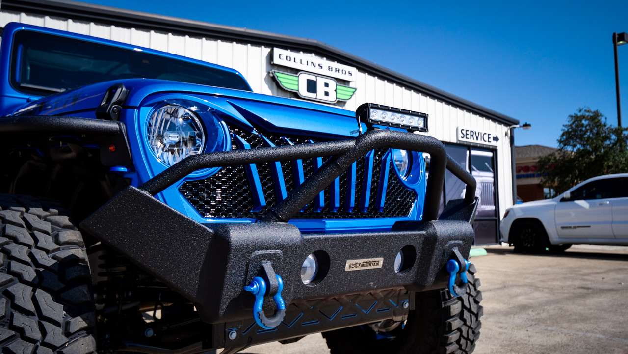 Angry Grill for Jeep Wrangler JL & JLU - Black Mountain Jeep