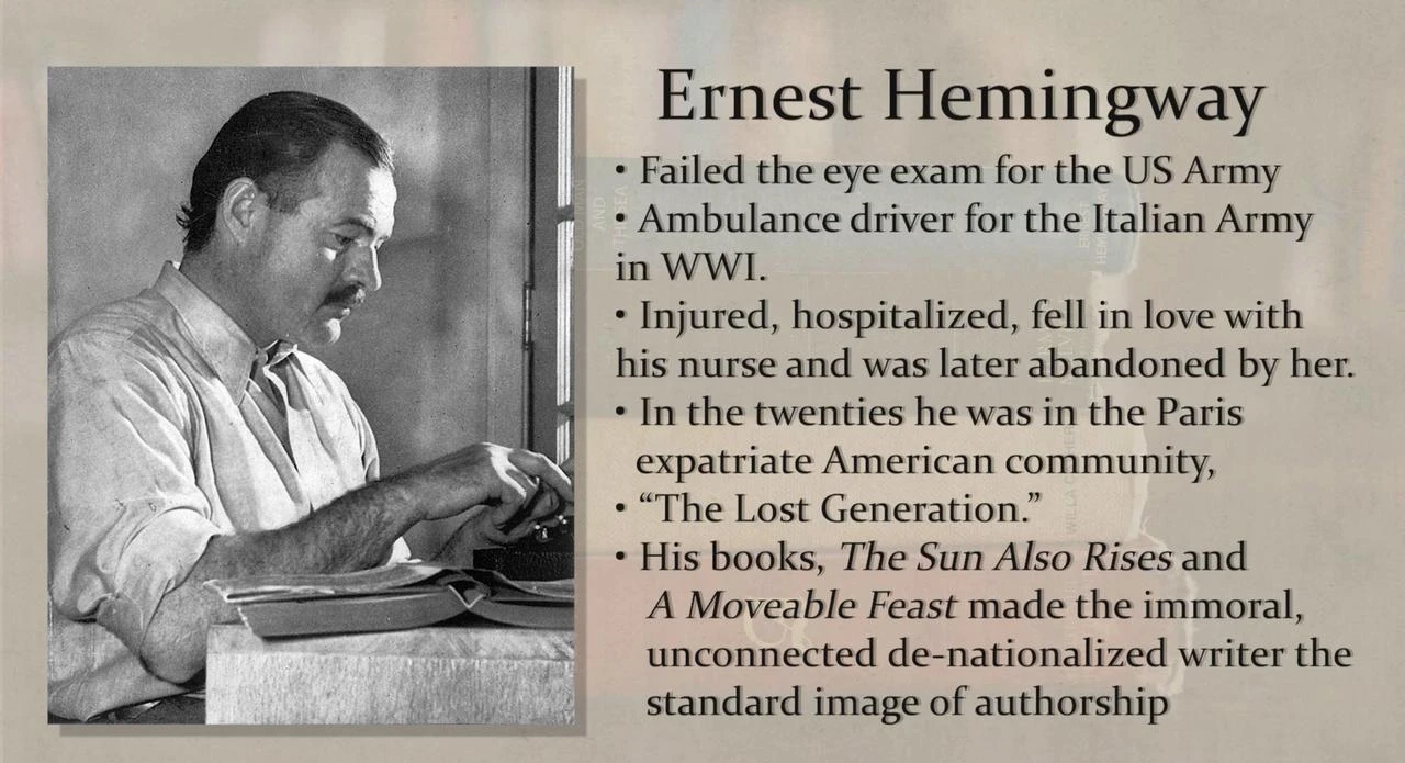 The Old Man and the Sea: Ernest Hemingway and the Godlessness of Modernism