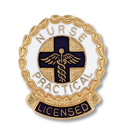 Licensed Practical Nurse LPN round Emblem Pin | Scrubsmart.com
