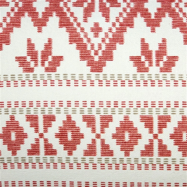Malmo Red Diamond Throw Pillow 12x19 from Pillow Decor