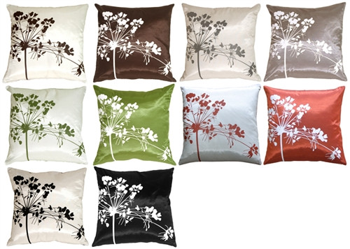 Spring Flower Throw Pillows from Pillow Decor