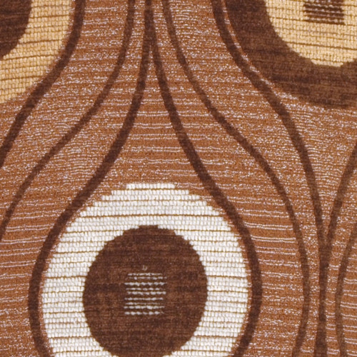 Pods in Chocolate Throw Pillow From Pillow Decor