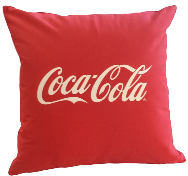 COCA-COLA Event Pillow by Pillow Decor Event Marketing Services
