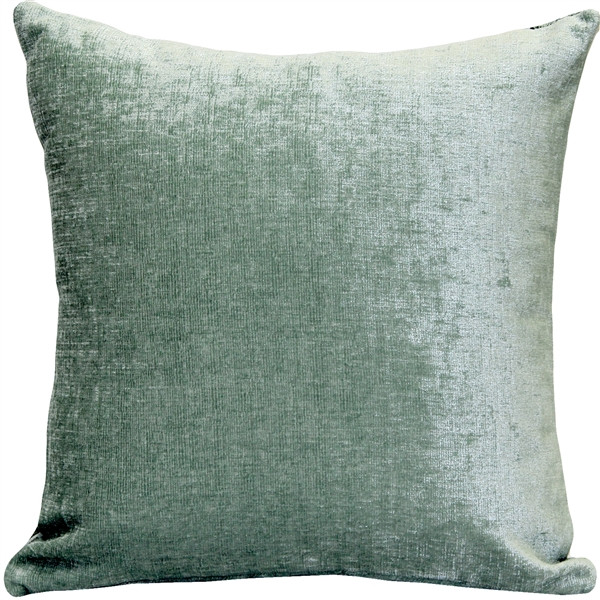 Venetian Velvet Ice Blue Throw Pillow 20x20 from Pillow Decor