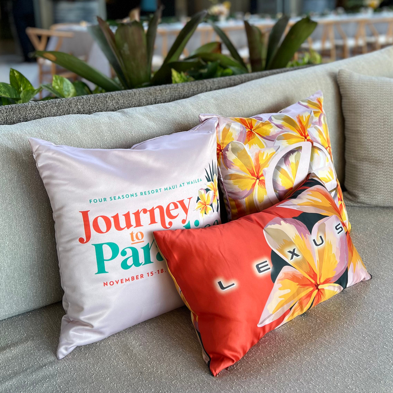 LEXUS Event Pillow by Pillow Decor Event Marketing Services