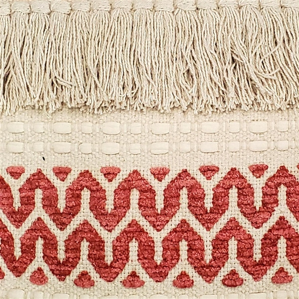 Ojai Red Bohemian Pillow 20x20 - Pillow Decor