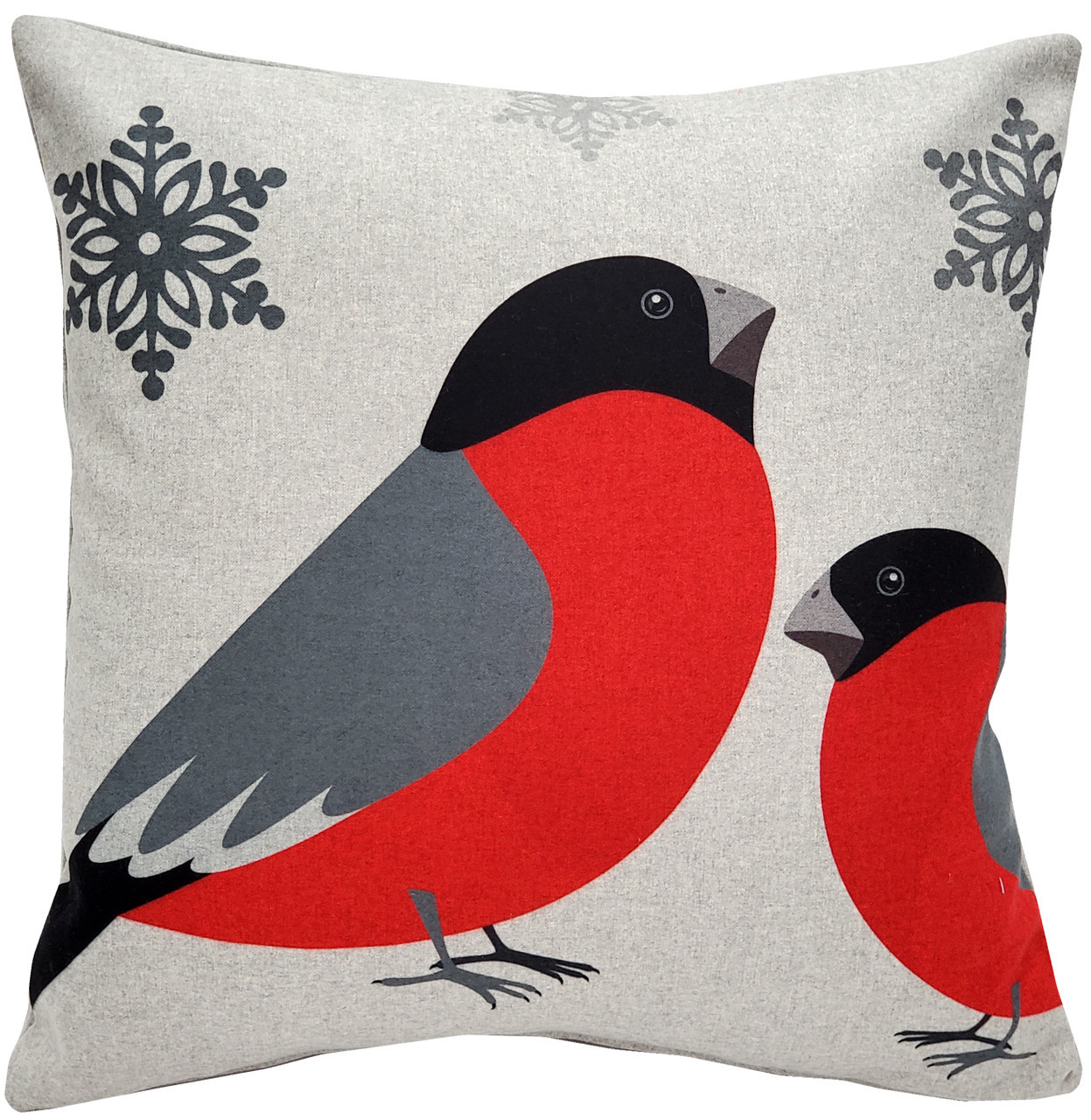 Winter Finch (Set of 3) Christmas Pillow | Pillow Decor