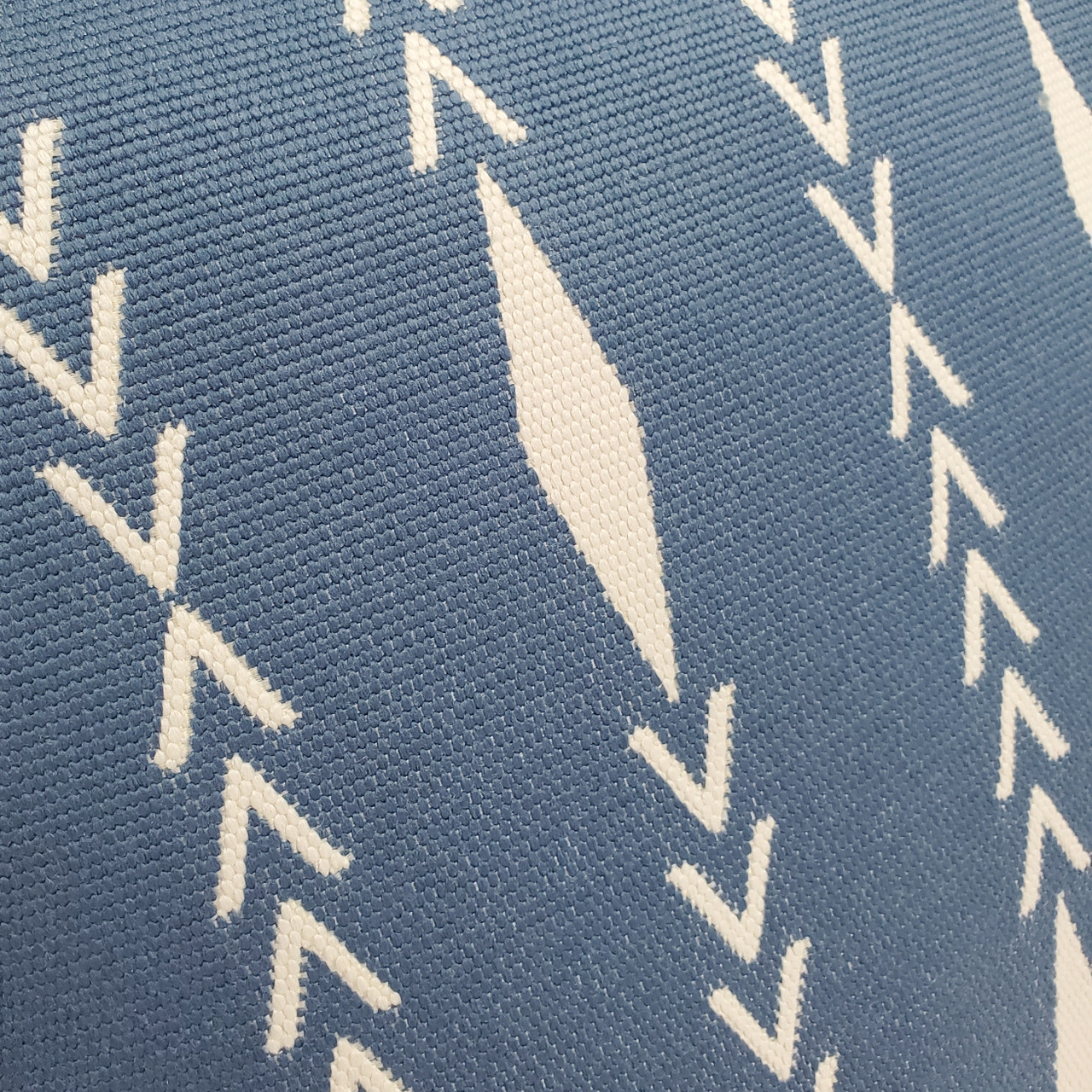 Diamond Ray Mineral Blue Throw Pillow 12x20 | Pillow Decor