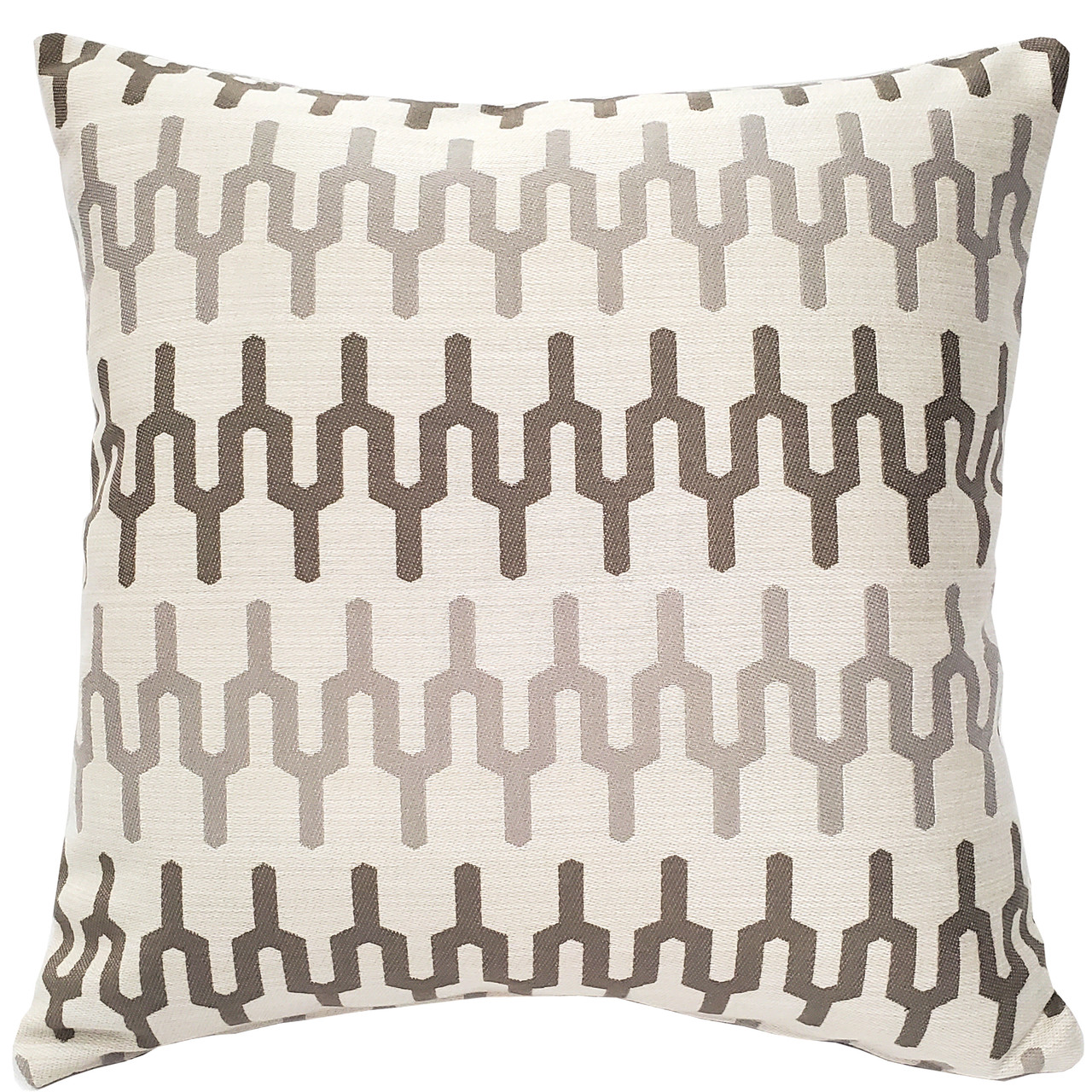 Wake Stone Edge Geometric Outdoor Pillow 19x19 | Pillow Decor