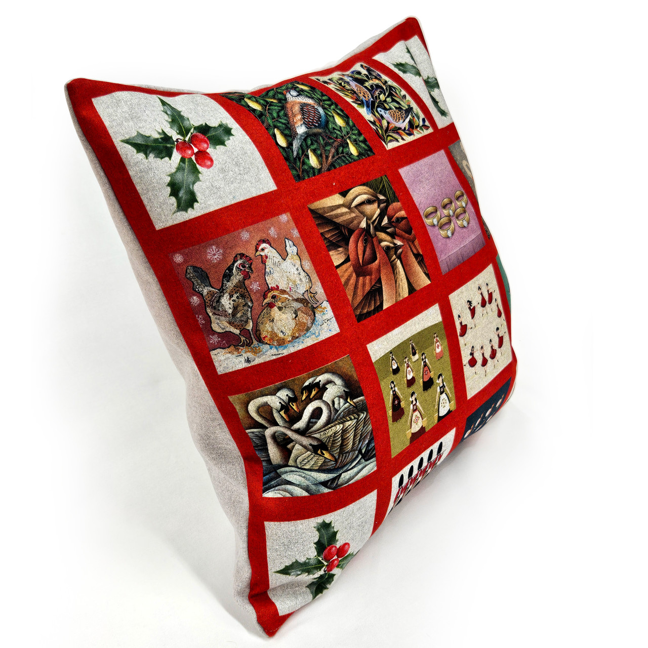 Twelve Days of Christmas Throw Pillow | Pillow Decor