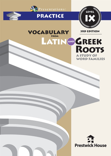 Vocabulary from Latin and Greek Roots Presentations: Practice - Level ...