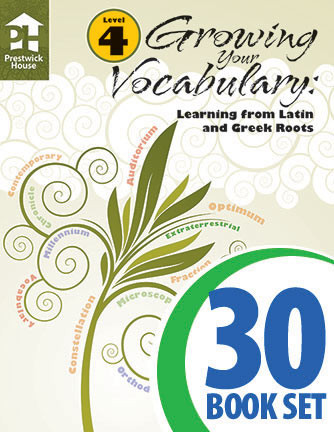 Growing Your Vocabulary: Learning from Latin and Greek Roots - Level 4 ...