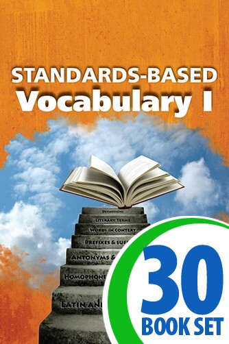 Standards-Based Vocabulary - Book I - 30 Books, Test, and Teacher's ...