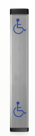 BEA 10LPR36L-HW Full-Length Hard-Wire ADA Push Plate