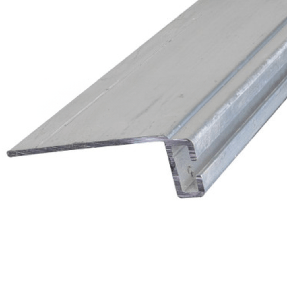 1/2 X 1 1/2" L-Shaped Aluminum Retainer A1550-01-W-45