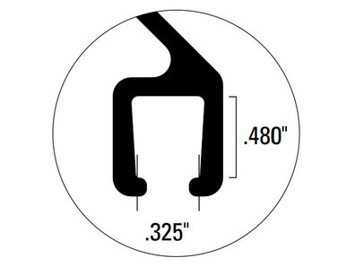 3" Large Aluminum Retainer A7382-MI-W-45
