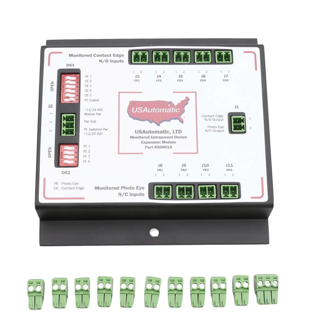 USAutomatic 500015 Entrapment Device NC 8.2K 10K Expansion Module for ...